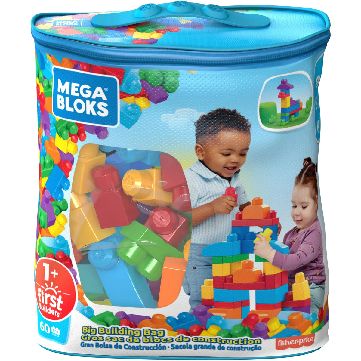 MEGA BLOKS FIRST BUILDERS BIG BUILDING BAG [DCH55] – Fun Factory