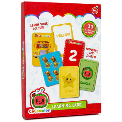 COCOMELON MY FIRST LEARNING CARDS [CC96-0012] – The Fun Factory