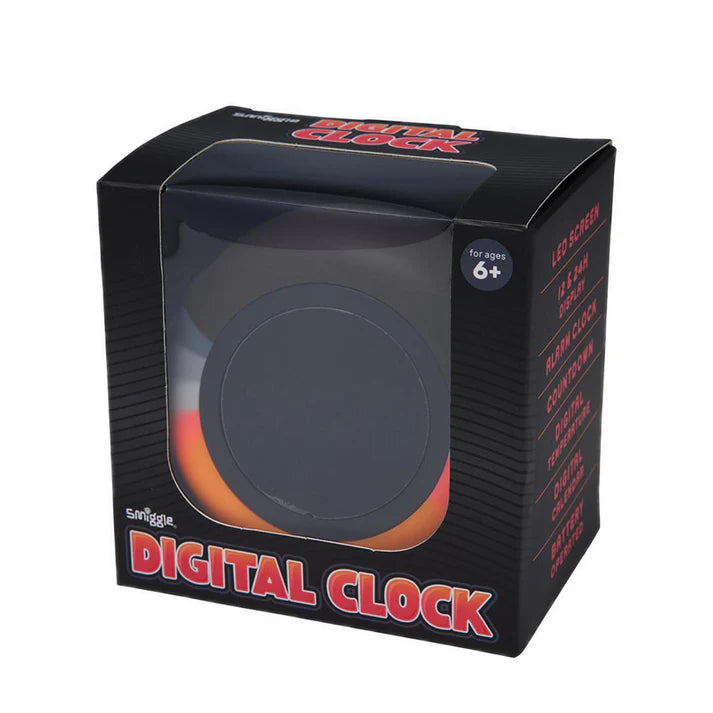 ROUNDABOUT CLOCK - BLACK [414717] – The Fun Factory