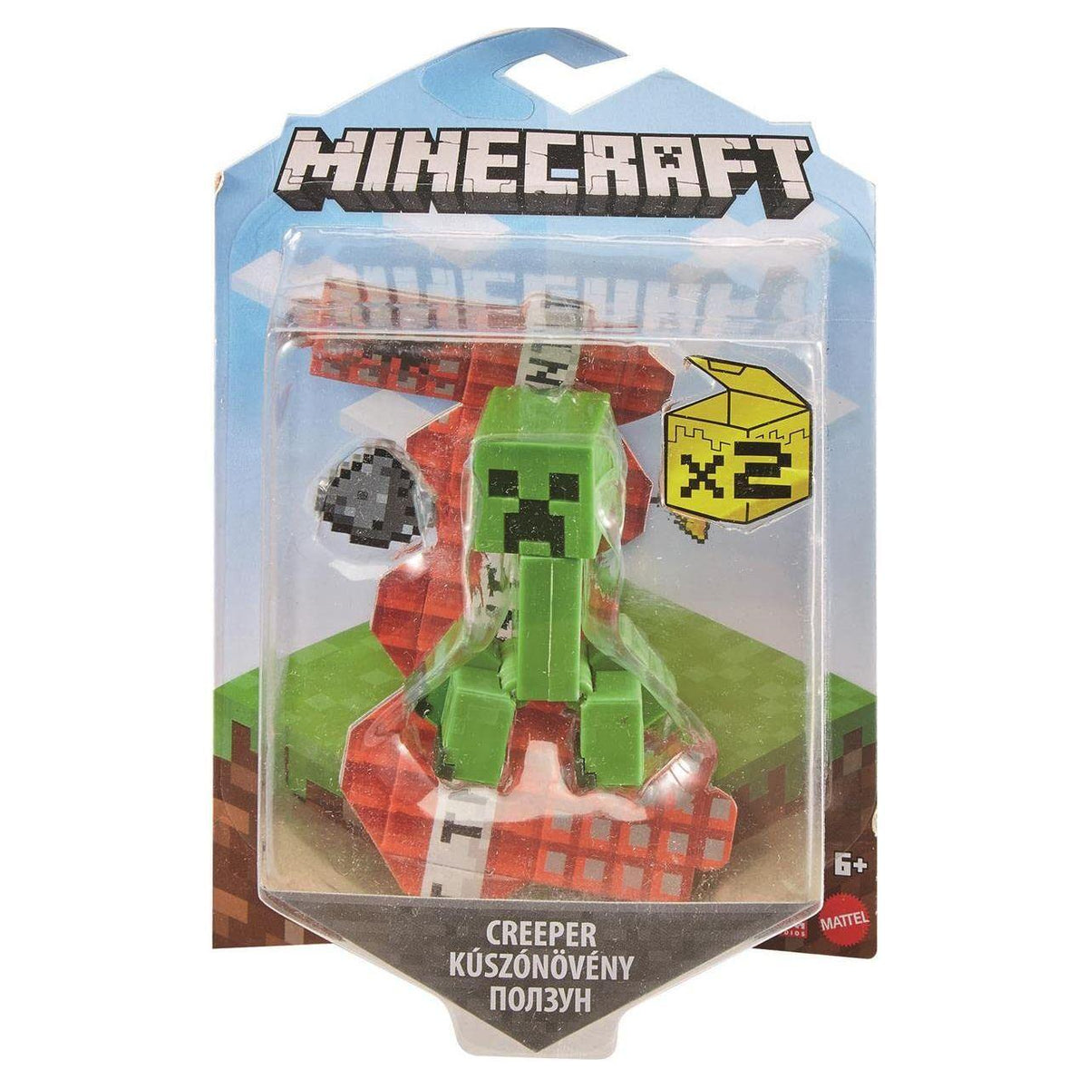 MINECRAFT CORE FIGURE - DAMAGED CREEPER [GTP08] – Fun Factory