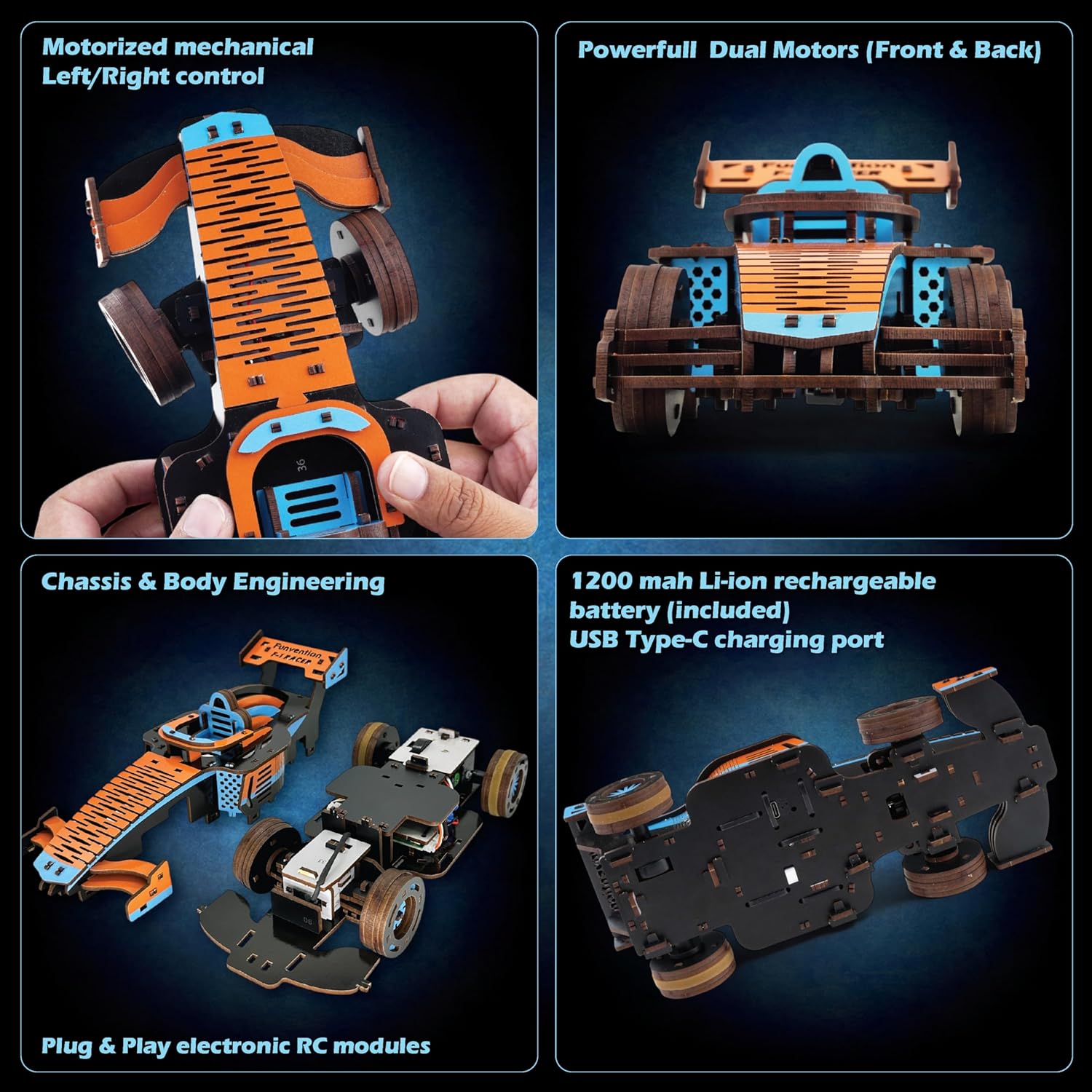 RC CAR - F1 RACE CAR DIY RACE CAR [FUNV0002] – The Fun Factory