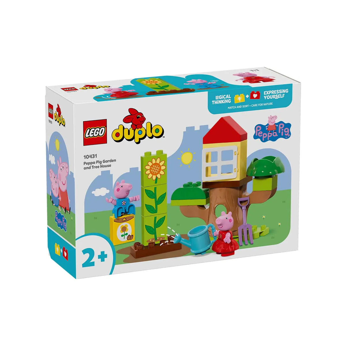 DUPLO® PEPPA PIG GARDEN AND TREE HOUSE - 10431 – The Fun Factory
