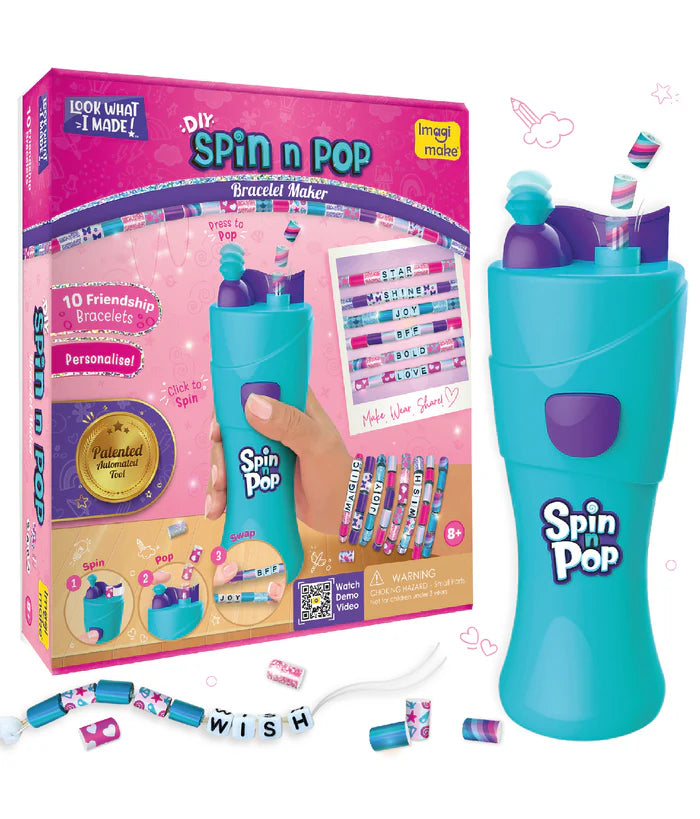 SPIN N POP DIY BRACELET MAKER [IMAG0001] – The Fun Factory
